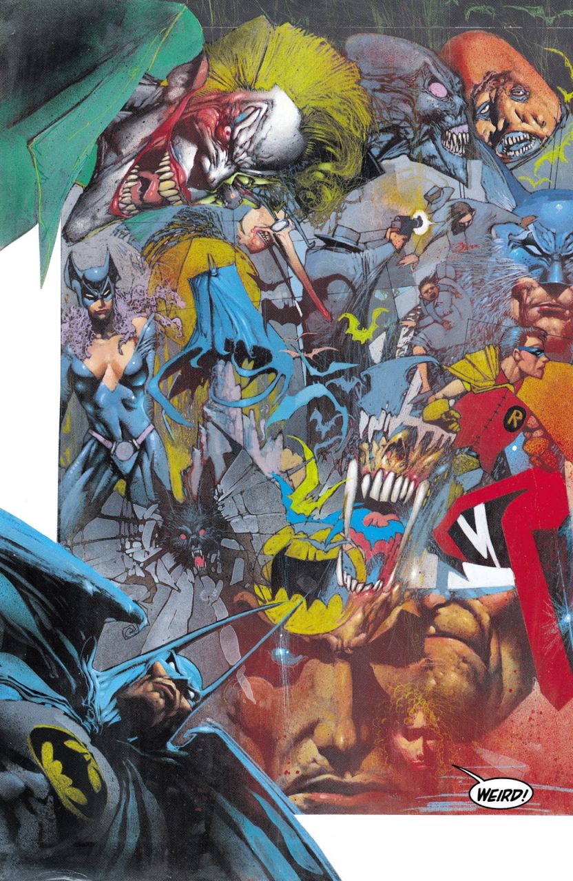 Batman y Judge Dredd: “¿Quién vigila a los vigilantes?”.