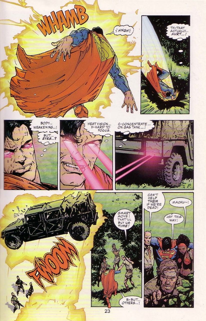 Superman vs. Predator.