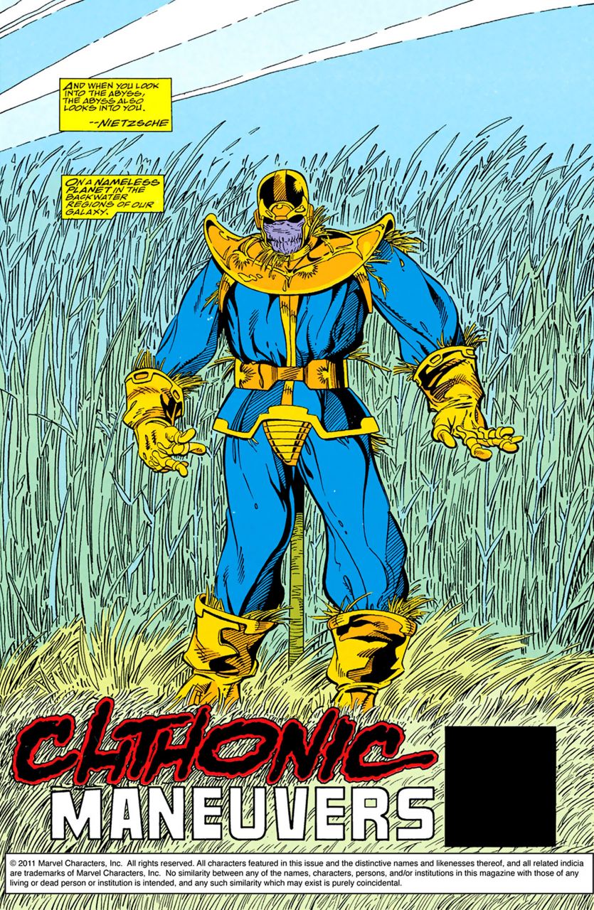 The Infinity War de Marvel cumple 30 años.