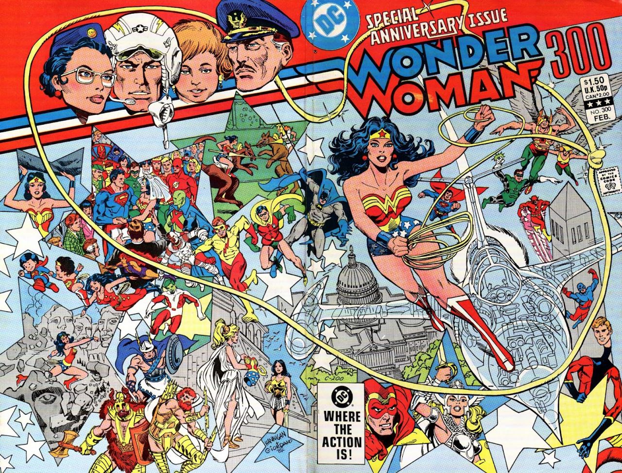 Wonder Woman #300, una exploración de Diana y su mundo.