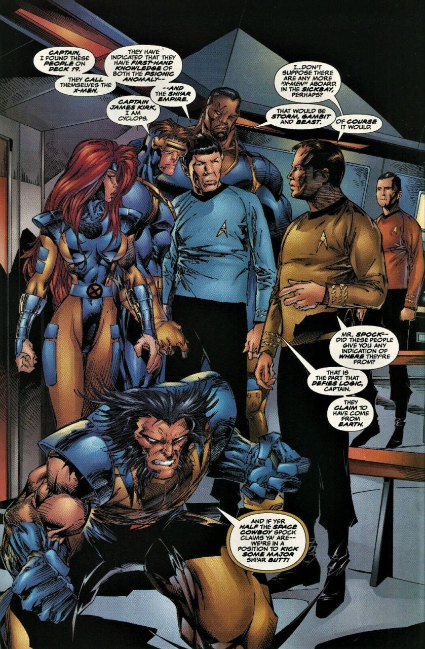 X-Men y Star Trek.