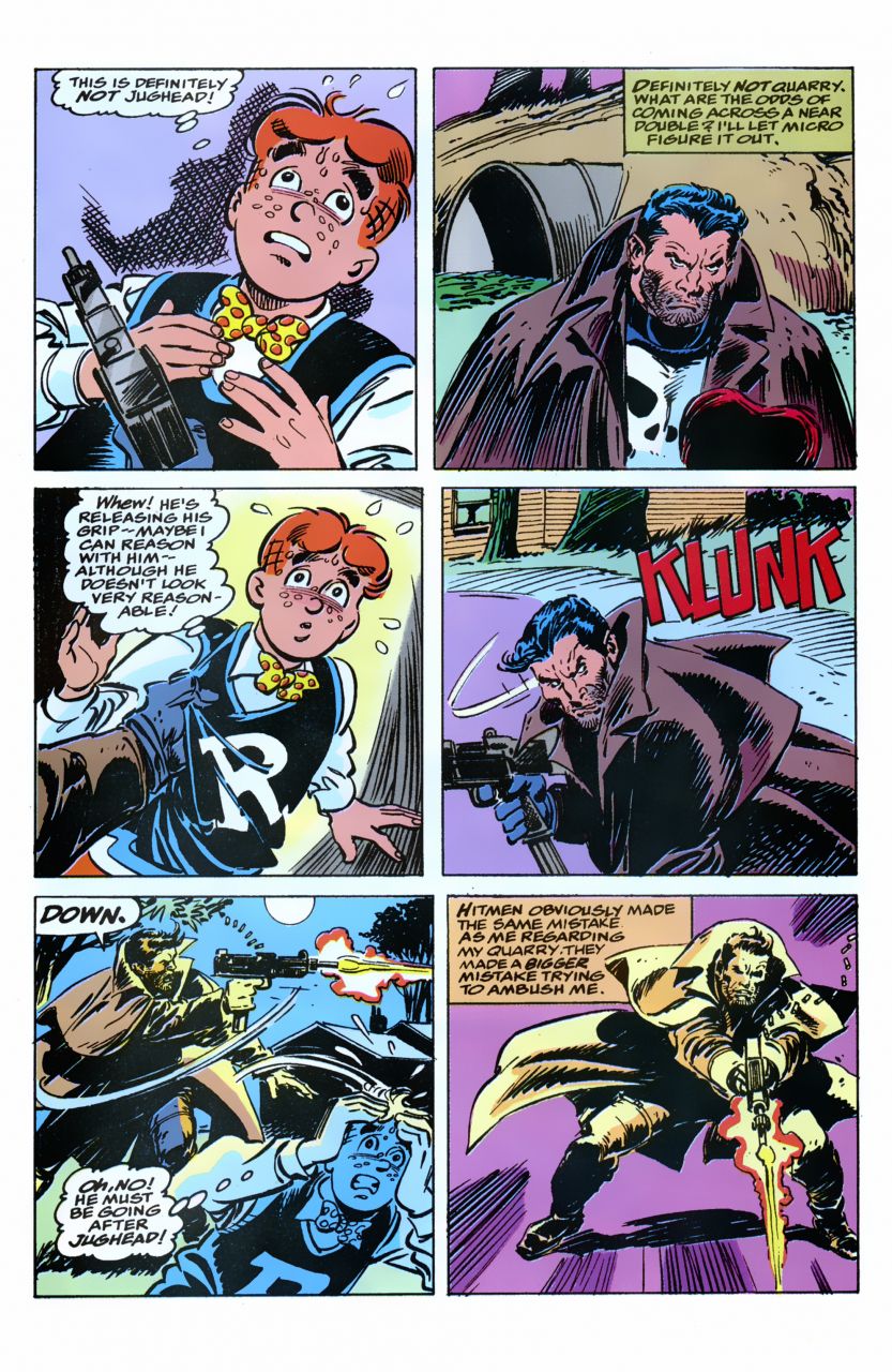 El día en que Archie conoce a The Punisher.