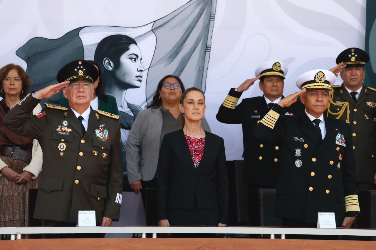 Sheinbaum encabeza ceremonia por 178 Aniversario de los Niños Héroes